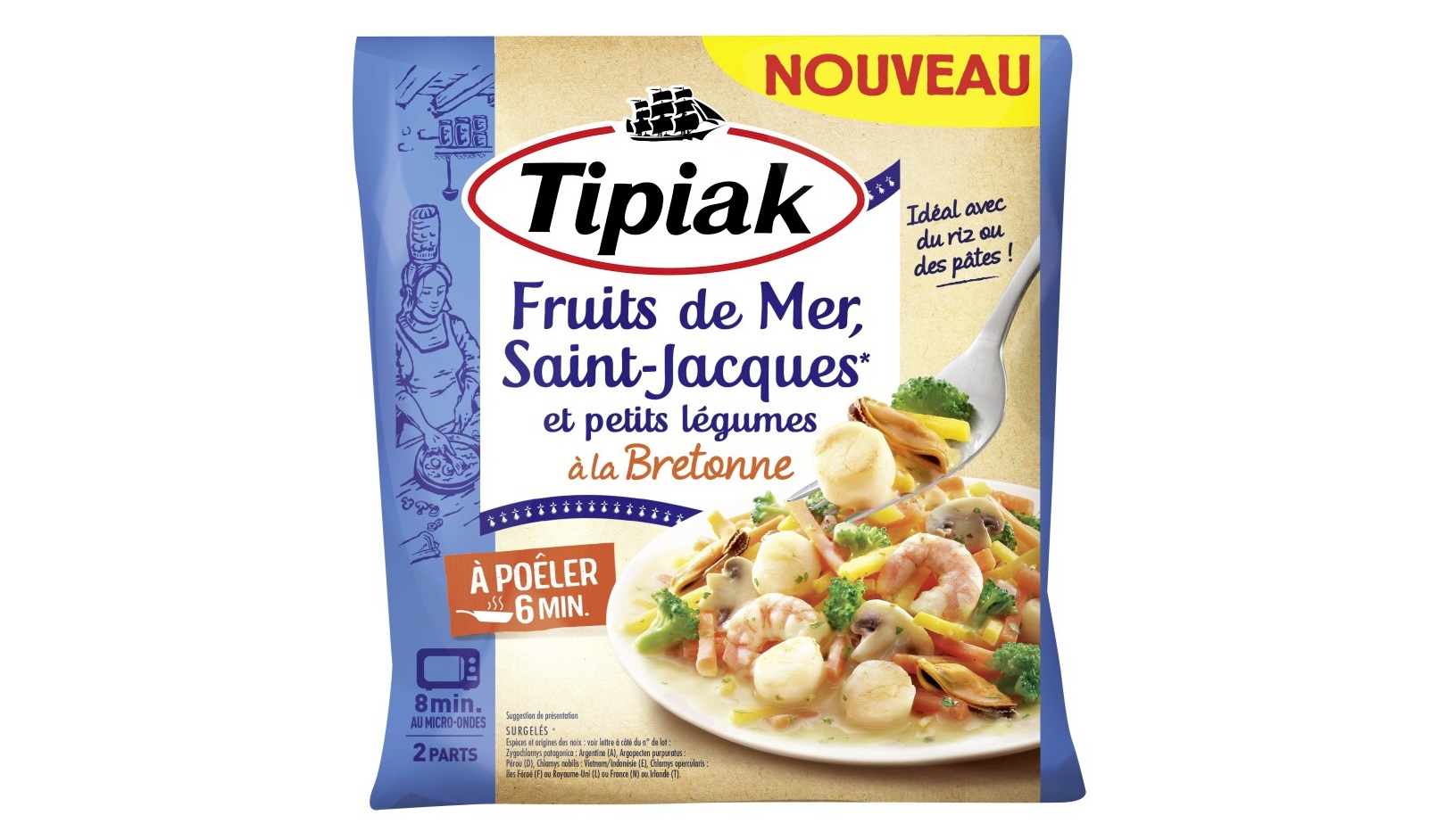 Un pack rupturiste chez Tipiak